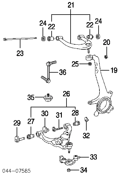4862560010 Toyota автозапчастина - купити онлайн в Україні