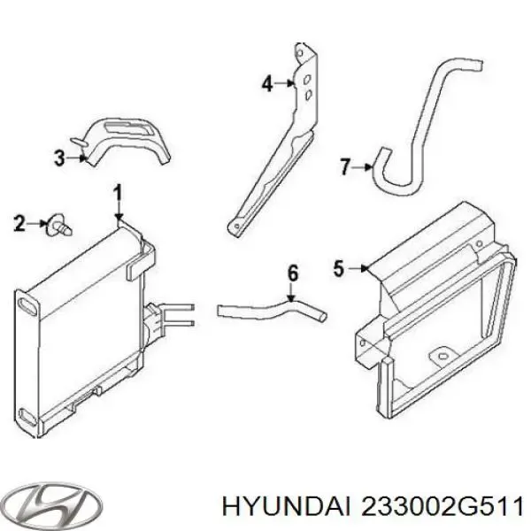 233002G511 Hyundai/Kia автозапчастина - купити онлайн в Україні