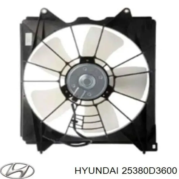 25380D3600 Hyundai/Kia дифузор (кожух радіатора охолодження) - купити ...