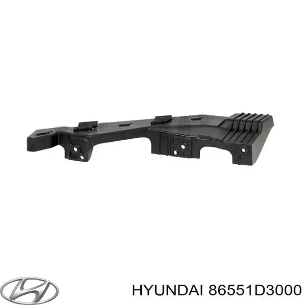 86551D3000 Hyundai/Kia кронштейн бампера переднього, лівий - купити ...