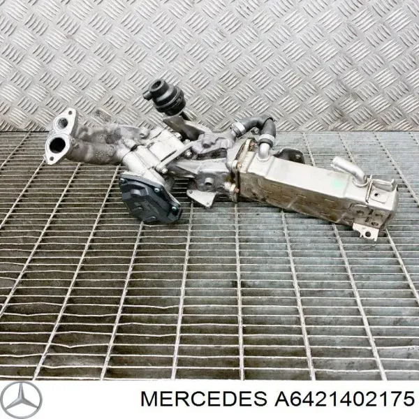 A6421402175 Mercedes радіатор системи egr рециркуляції вихлопних газів ...