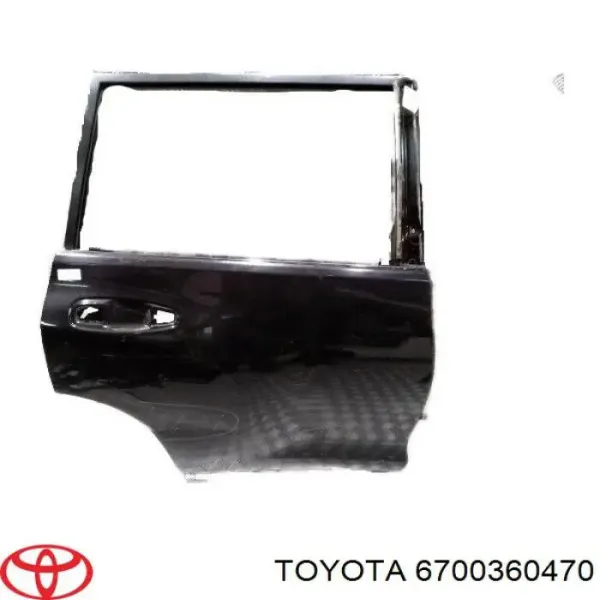 Купити Двері задні, праві Toyota Land Cruiser PRADO (J150) в Україні