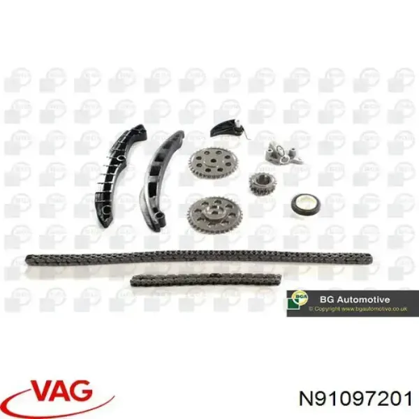 N91097201 VAG болт (шпилька впускного колектора) - купити онлайн в Україні